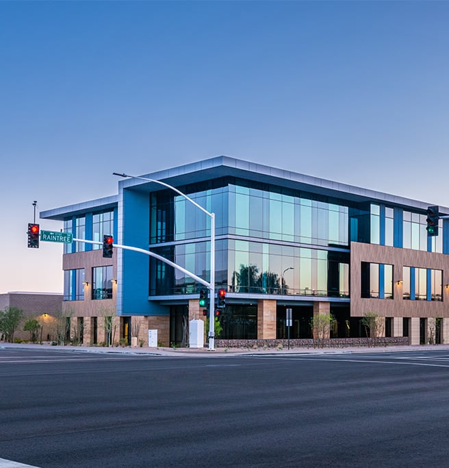 Modern Office Buildings Exterior