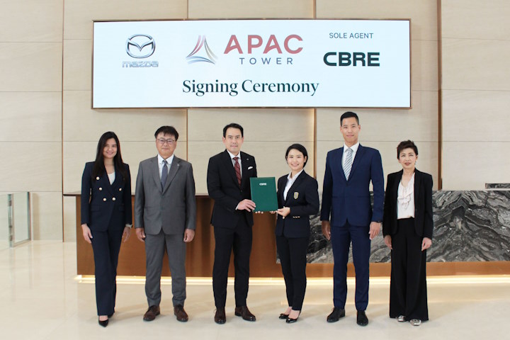APAC Land welcomes Mazda Sales | CBRE Thailand