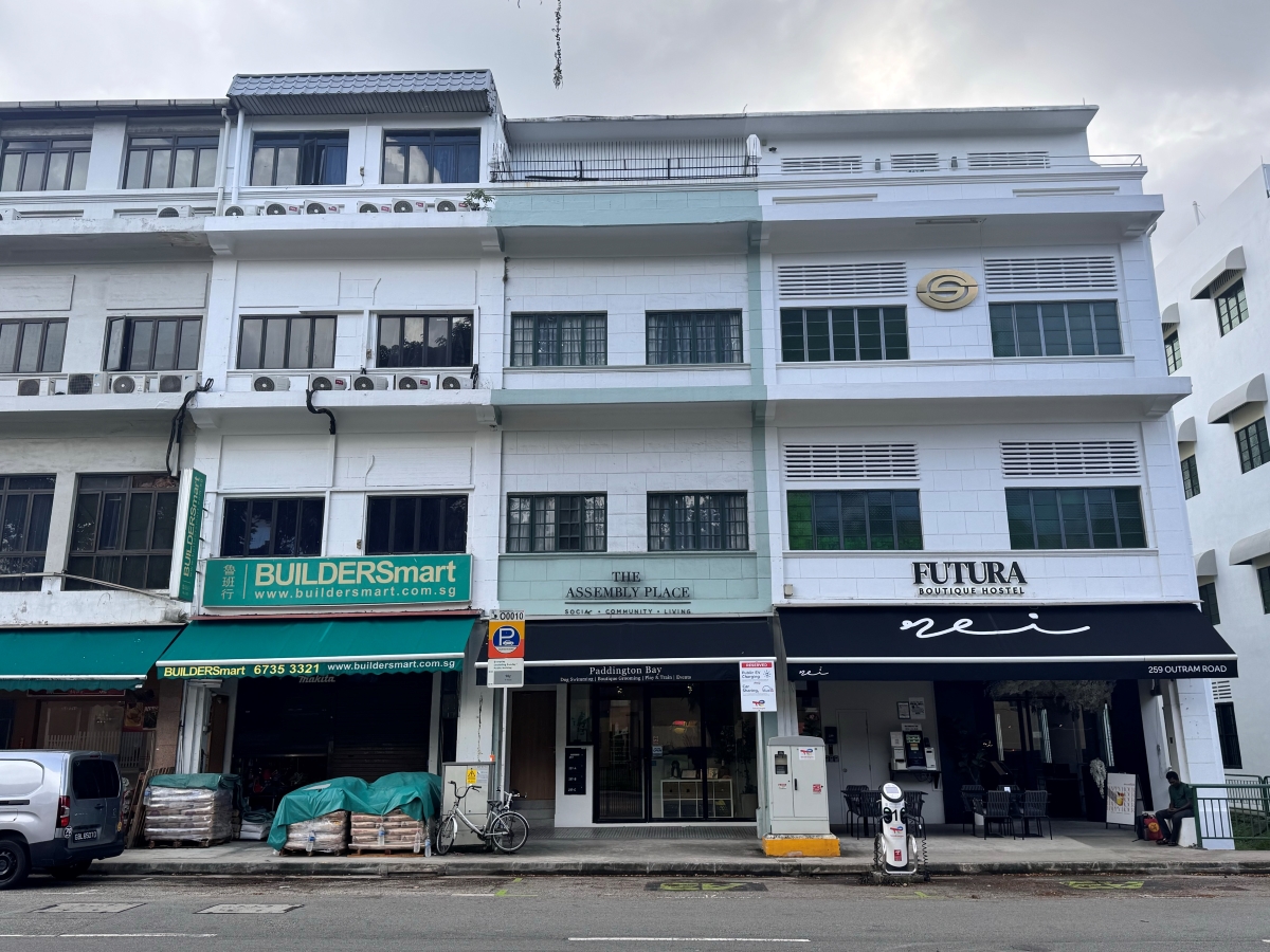 Conserved 4-Storey Commercial Shophouse at 257 Outram Road For Sale Via ...